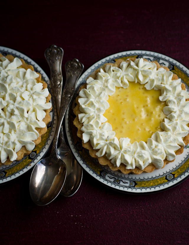 Passionfruit tapioca and lemon cream tarts | dessertcrisis