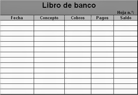 1º PQPI Oropesa: Libros de caja, banco, clientes y proveedores