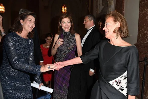 Princess Caroline attends AMADE Mondiale charity dinner