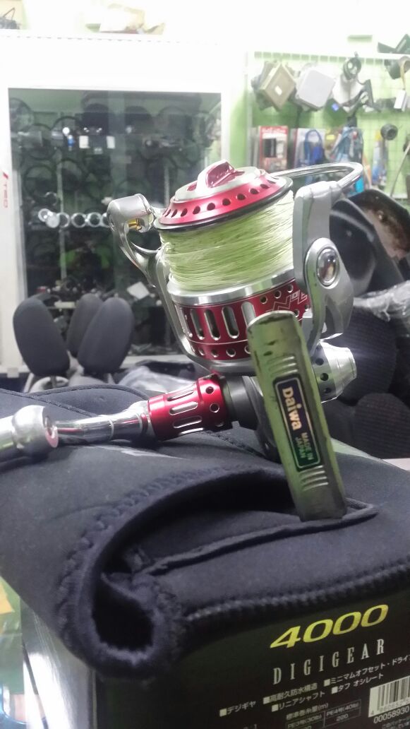 Barang pancing Mesin pancing Gewang dari Jepun: Daiwa Saltiga 4000 full ...