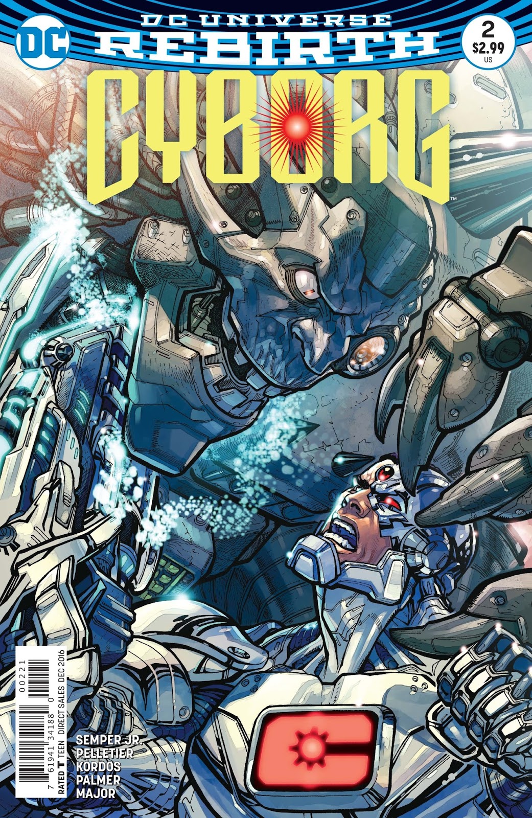 Weird Science DC Comics: PREVIEW: Cyborg #2