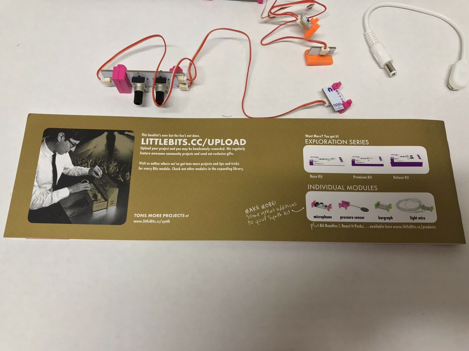 MATRIXSYNTH: Korg littleBits Synth Kit Circuits