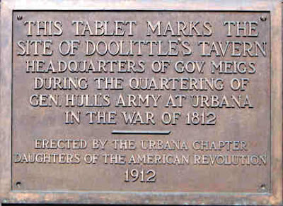 War Of 1812 Chronicles: Marking Hull's Trace