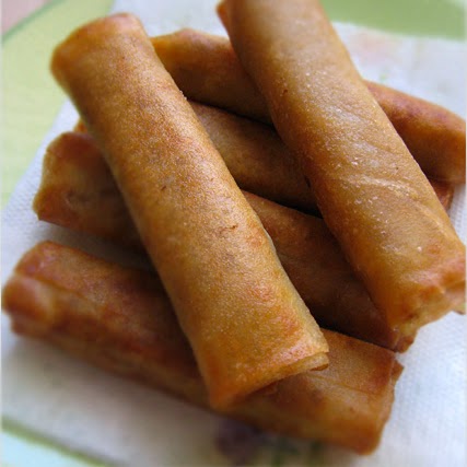 Farradheera13: Crab Stick with Cheese's Popia