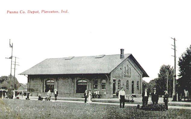 Towns and Nature: Pierceton, IN: Pennsy Depot