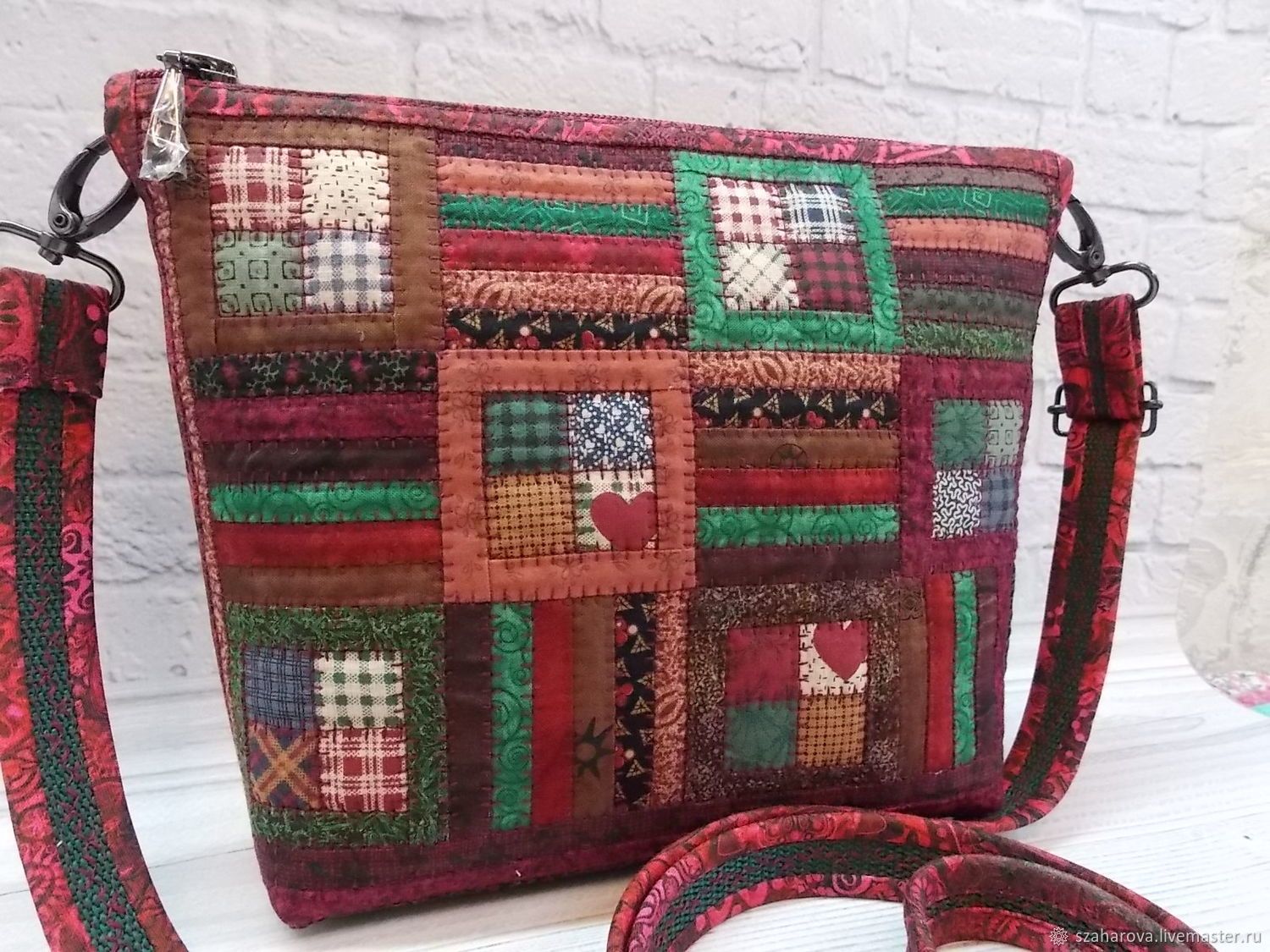Bolsos de patchwork - Jadewoman