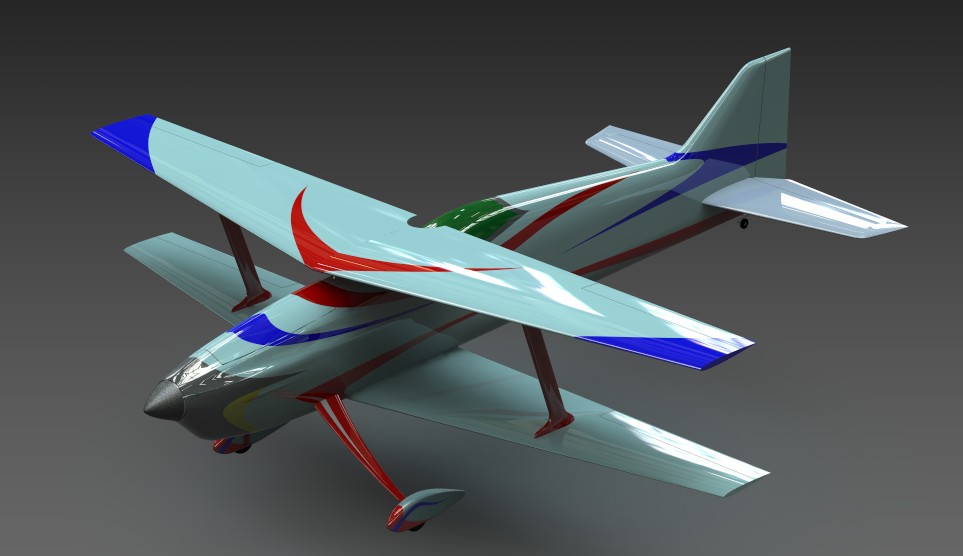 F3A RC Pattern: F3A - Biplano (Projecto)