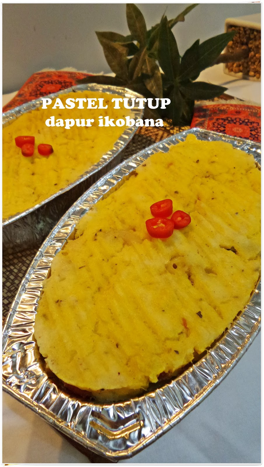 DAPUR IKOBANA: PASTEL TUTUP KLASIK