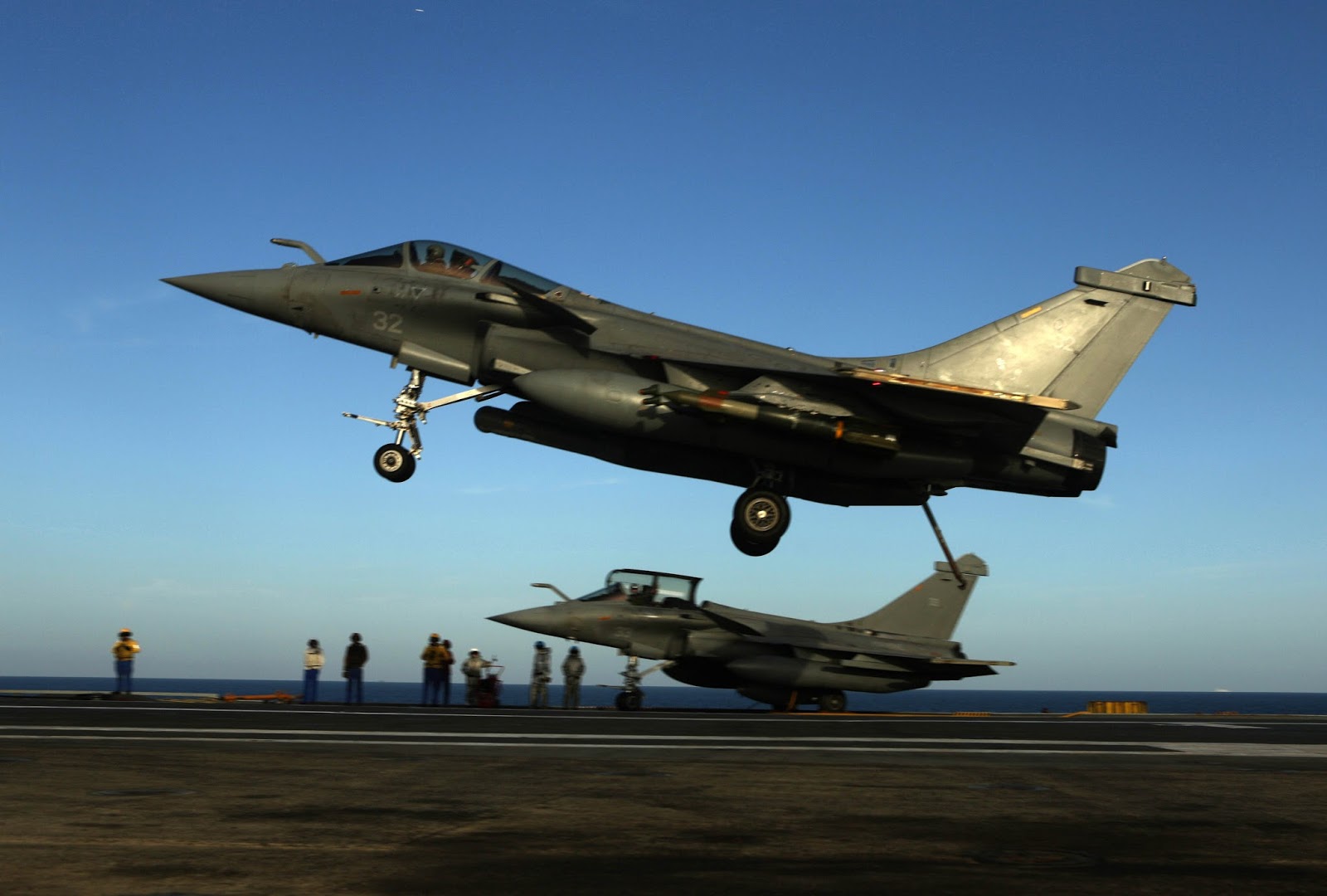 French Navy Rafale Ms In Combat