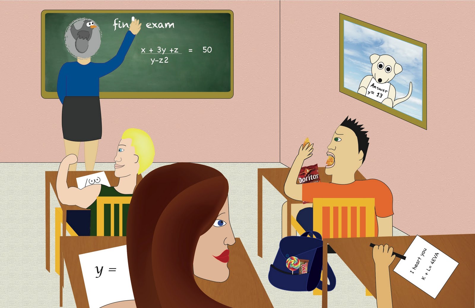 imagemaking: Rafaella Medeiros Classroom Chaos