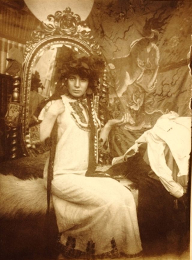 Studio, Models and Staged Photography of Alphonse Mucha ~ Vintage Everyday