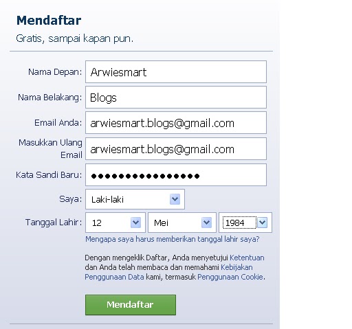 Daftar FB Baru | Login Facebook | Masuk FB