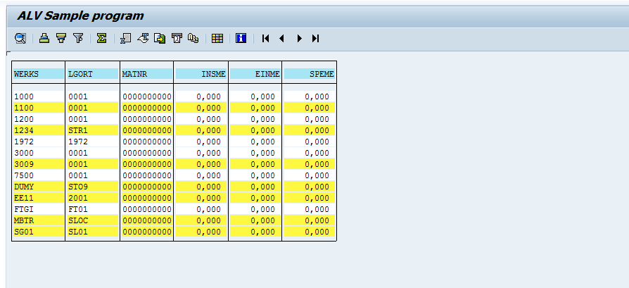 An SAP Consultant: ABAP - highlight row in ALV or Row selection in ALV