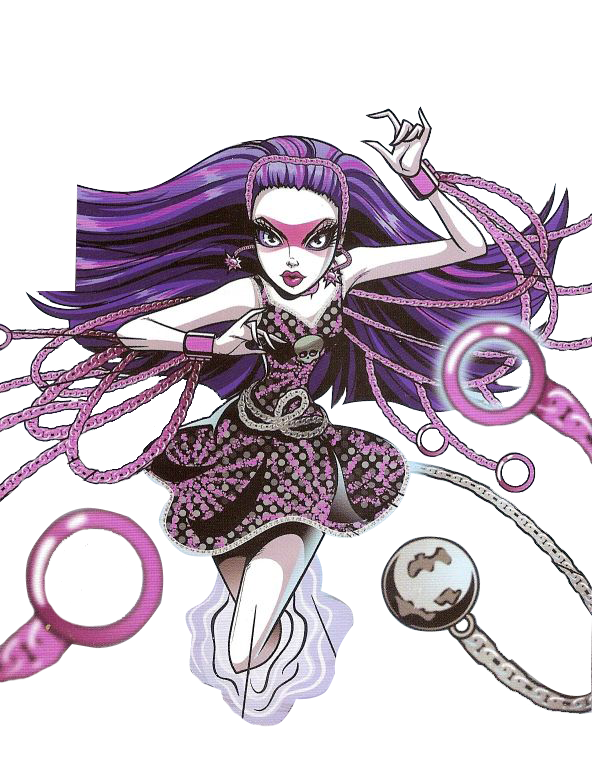 Monster High Artworks/PNG: Spectra Power Ghouls