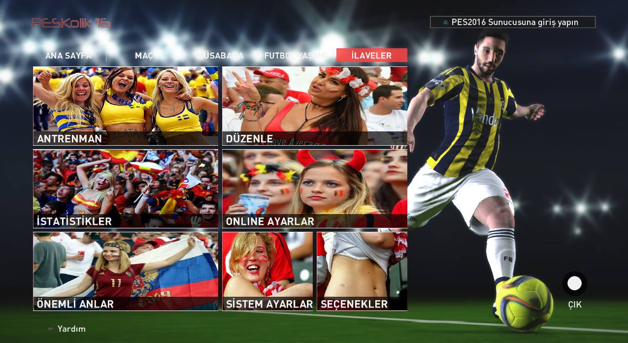PES 2016 EURO 2016 Girls Graphic Menu By TeKo - Review Gadget Terbaru ...