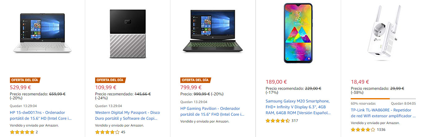 ¡Ofertas 01/10 Amazon! Cuatro "Ofertas del Día", dos "Ofertas Flash" y ...