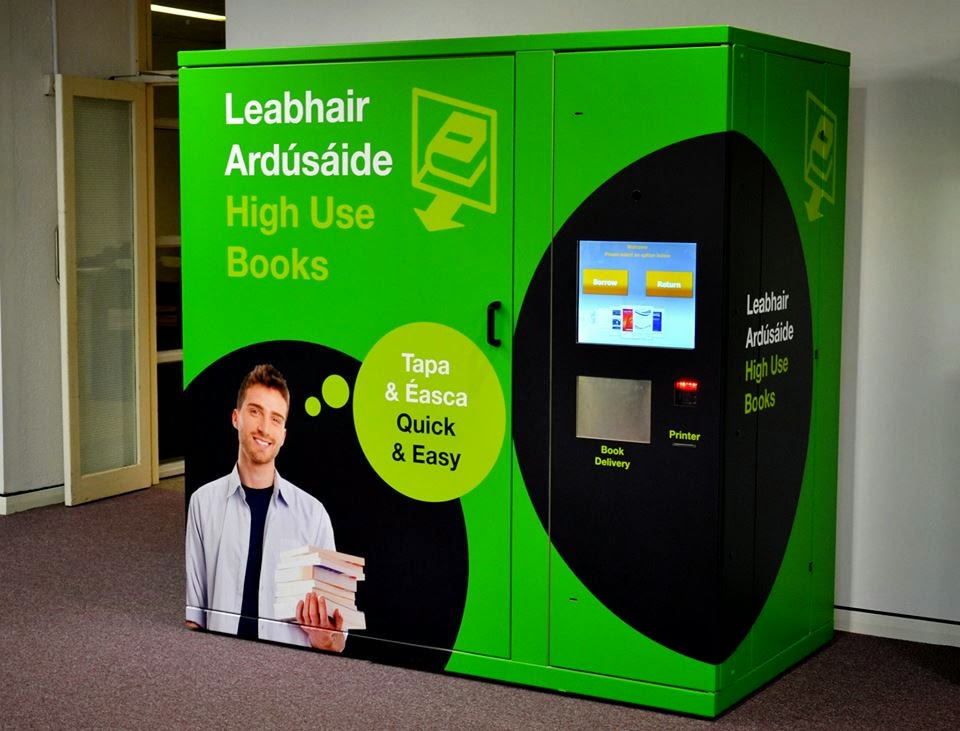 High Use Book Machine - Library Foyer