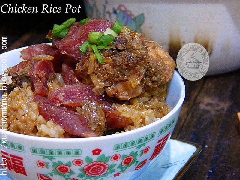 Fions Kitchen 三宝妈 瓦煲鸡饭 (claypot Chicken Rice