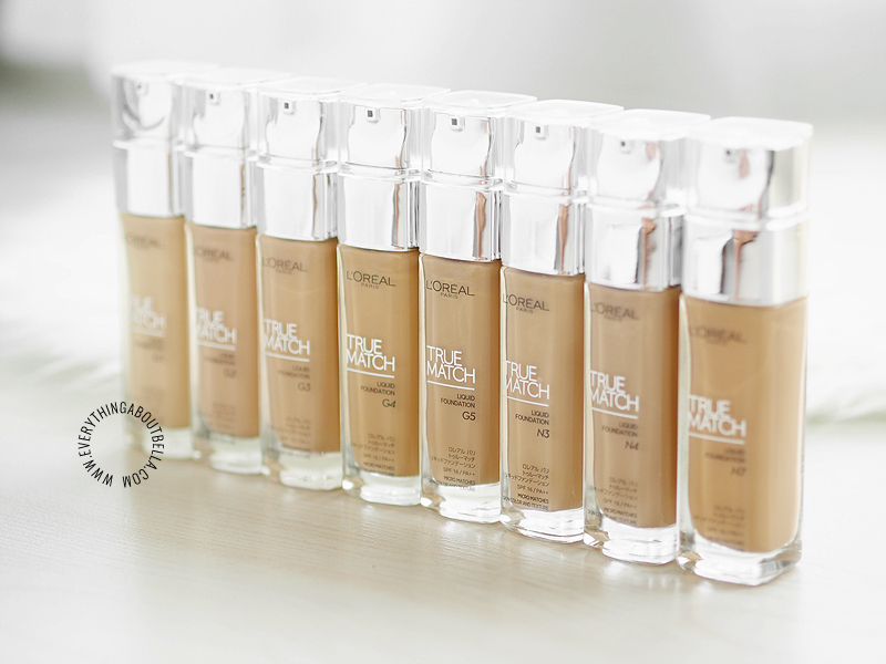 L'Oreal True Match Foundation Review + Swatches (All Shades) - Genny Beauty