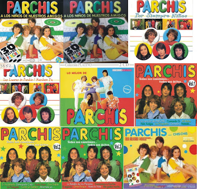 PARCHIS : LA SAGA: CD's y DVD's OFICIALES (1era y 2da generación de ...