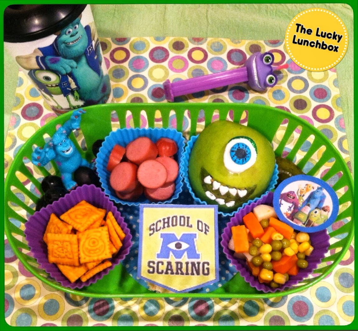 The Lucky Lunchbox: Monster's University lunch...