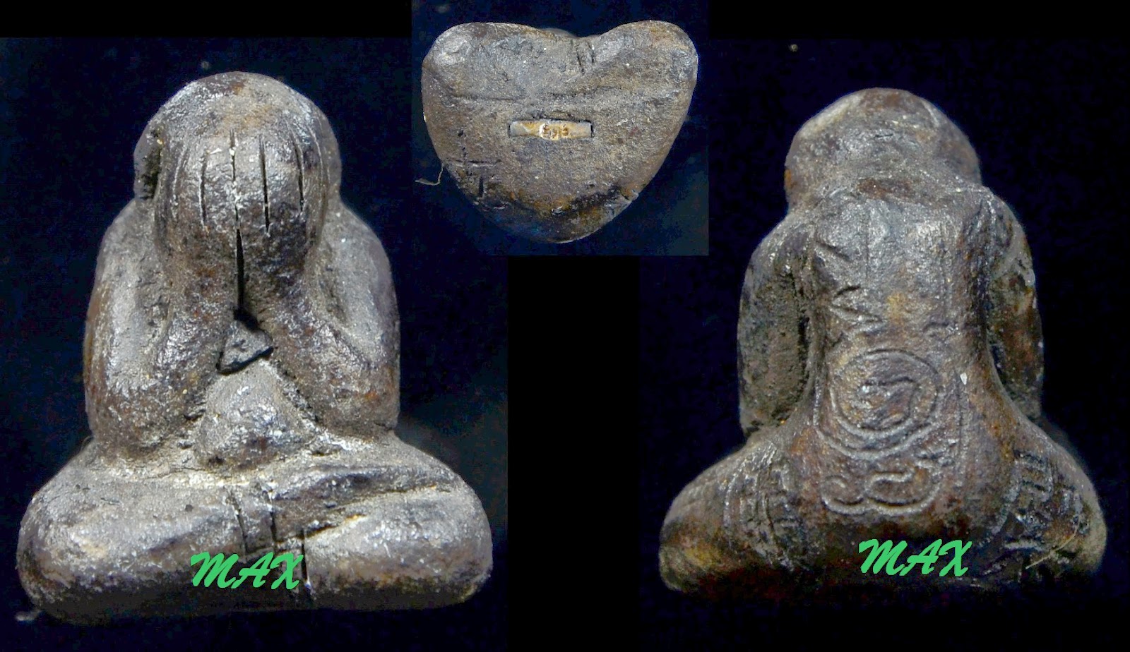 Maxamulet Collection: Phra Pitta Long Phor Dam Wat Mai Naparam BE2546