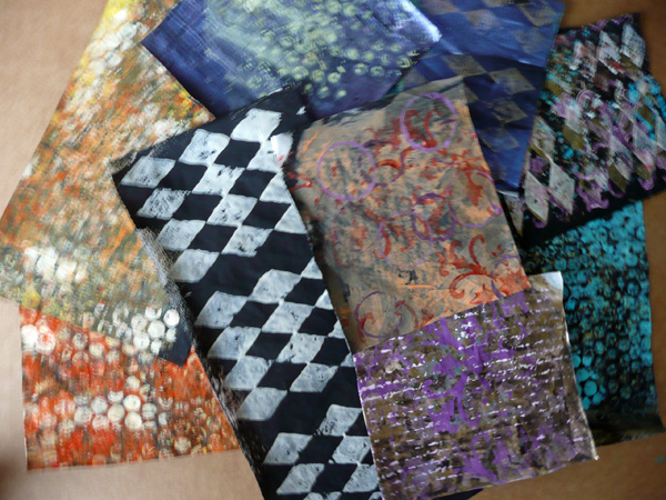 Figurative Collage Painting ~ Together ~ by Texas Daily Painter Nancy ...