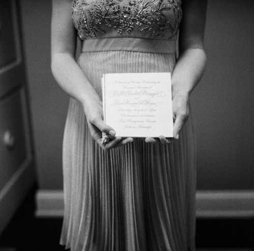 Callie Mounger & Reid Wesson Wedding Suite | Fresh Ink : Style ...