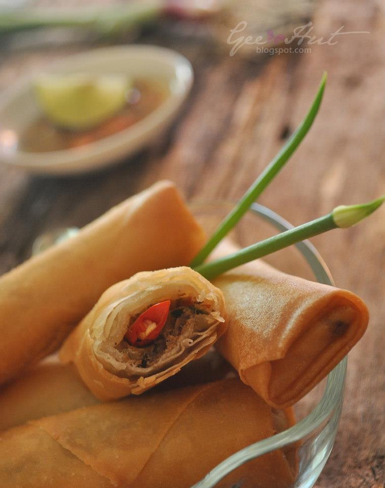 GeeHut: Popia Serunding Ikan