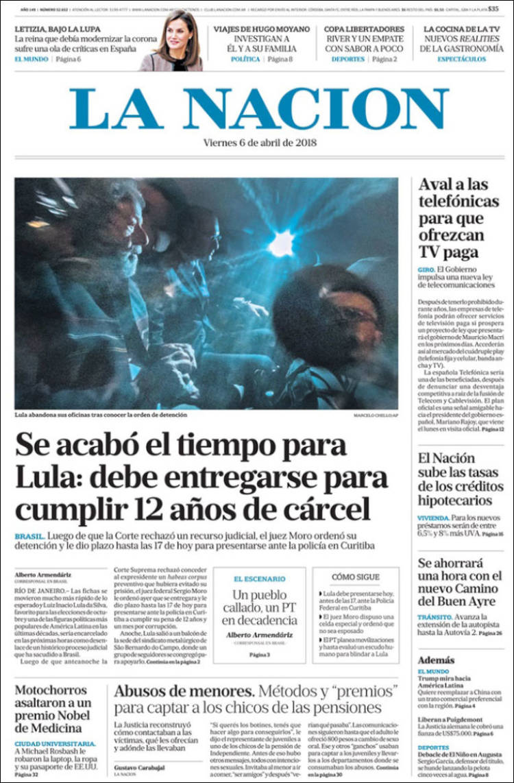 NEWSPAPERS: LATIN AMERICA (6TH APRIL 2018) | ONLY FOR ONLINE MEMBERS ...