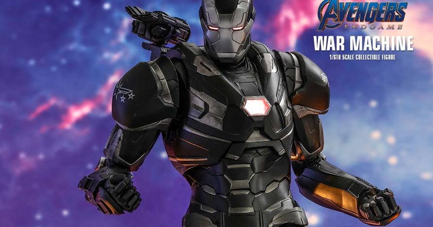 toyhaven: Hot Toys Avengers: Endgame 1/6th scale War Machine 32 cm ...