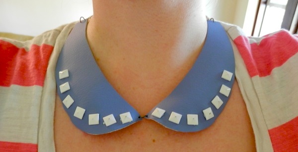DIY: Vinyl Collar Necklace | Neon Rattail