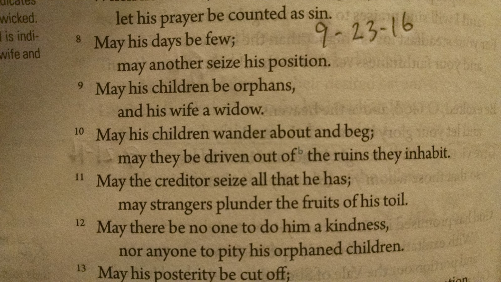 Driven To Drink Daily Devotion Psalm 109 Context Context CONTEXT driven-to-drink-daily-devotion-psalm-109-context-context-context