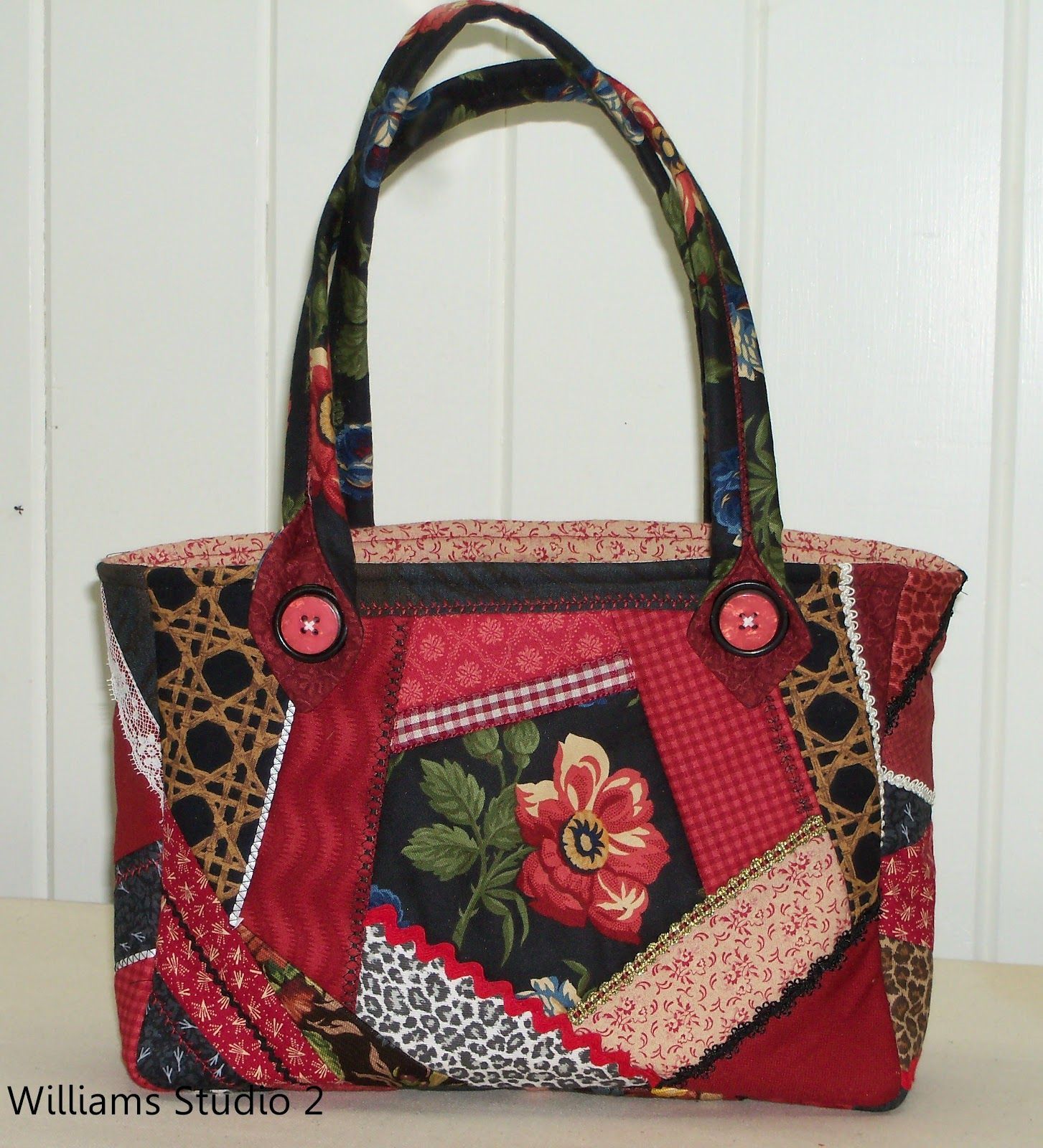 Bolsos de patchwork - Jadewoman