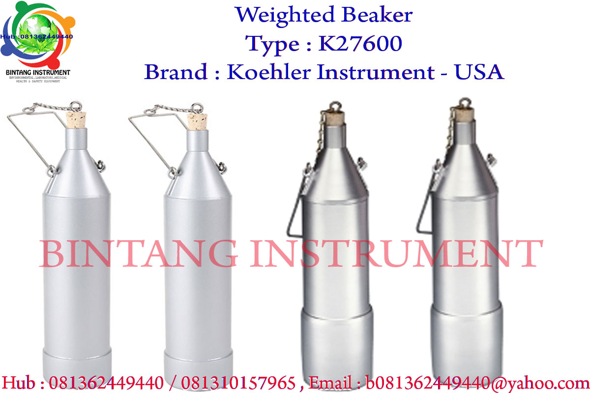.: 081362449440 Jual Weighted Beaker Alat pengambilan sampel minyak ...