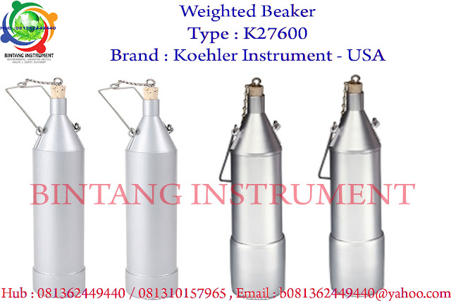 .: 081362449440 Jual Weighted Beaker Alat pengambilan sampel minyak ...