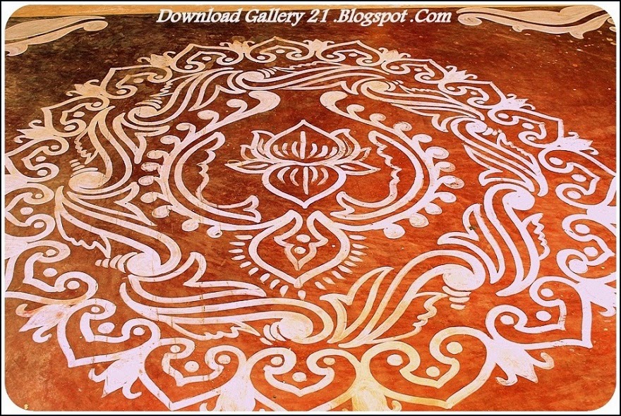 Floor Alpana Painting and Wall Rangoli Arts Ideas Wallpapers Free download