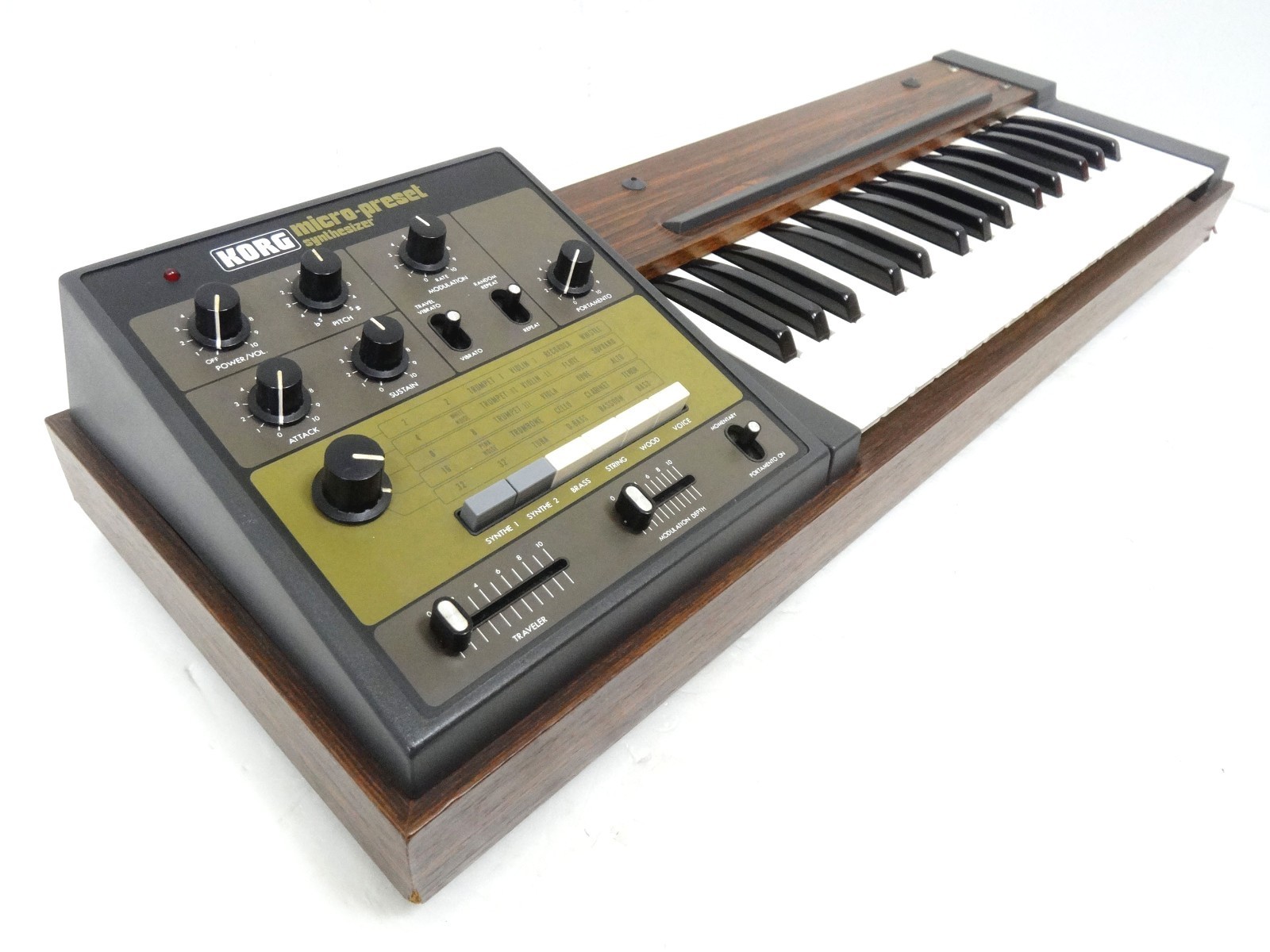 MATRIXSYNTH: KORG M-500SP Micro-Preset SN 781324 with Built-In Speaker