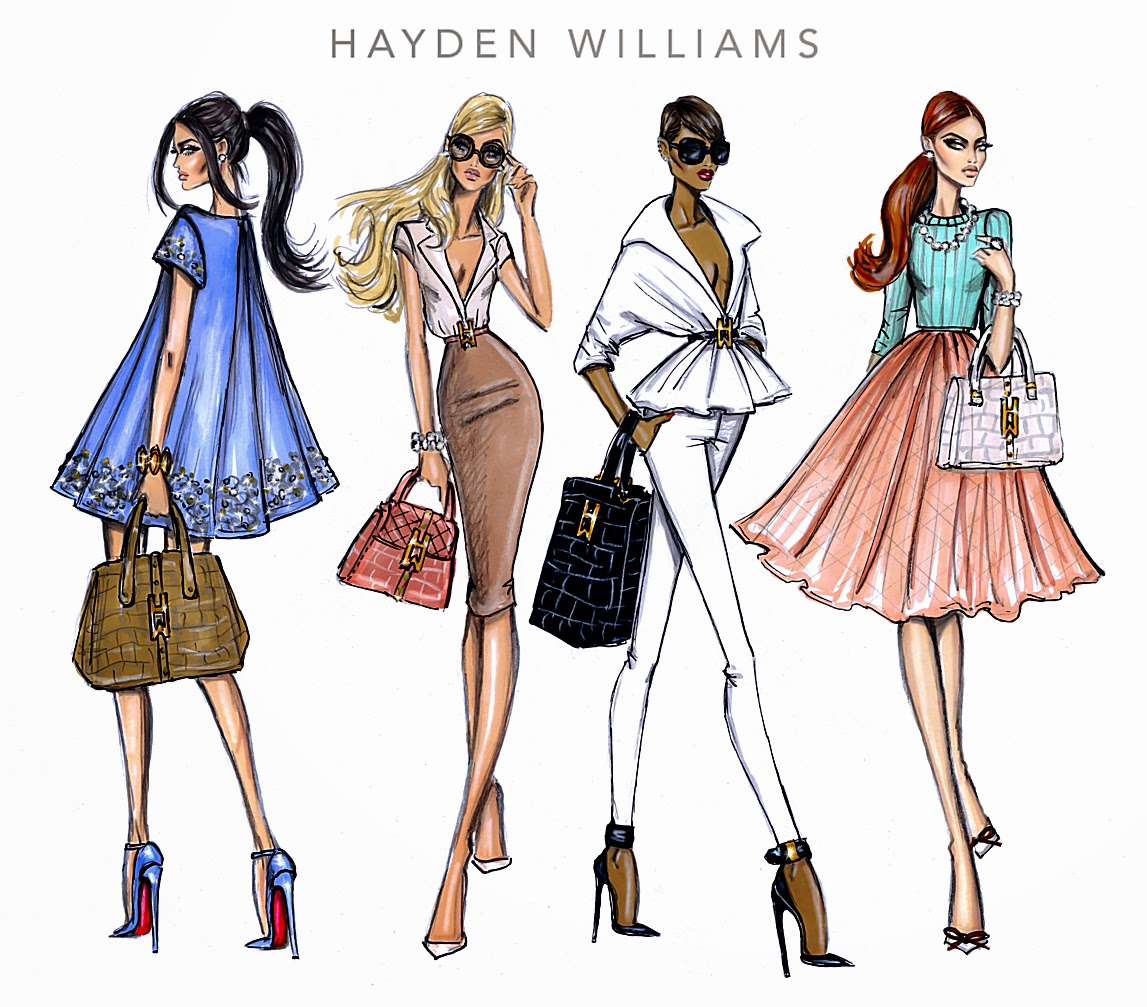 Hayden Williams Fashion Illustrations: Hayden Williams 2014