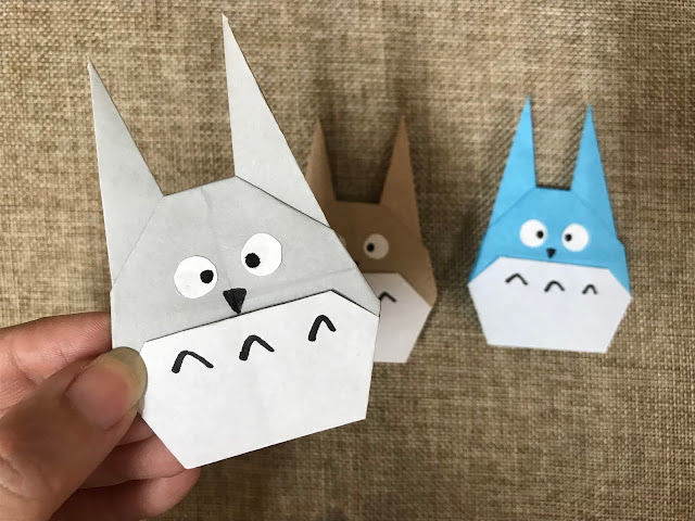 Tutorial #82: Origami Totoro | The Idea King