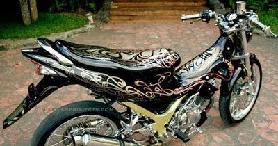 6 Gaya Oke Modifikasi Motor FU - Variasi Motor Mobil Terbaru