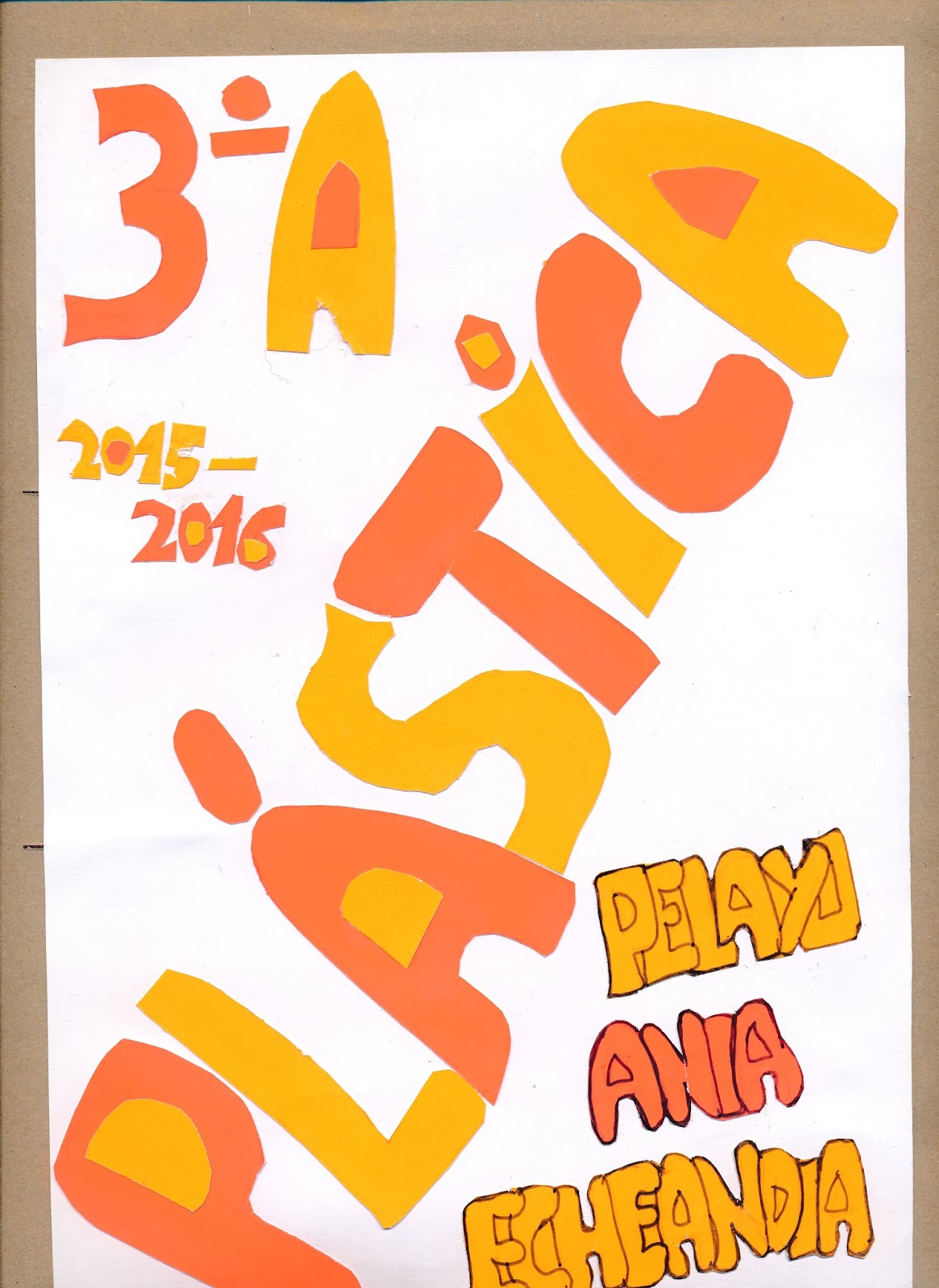 Plástica y Dibujo en el IES Alisal: 3º ESO