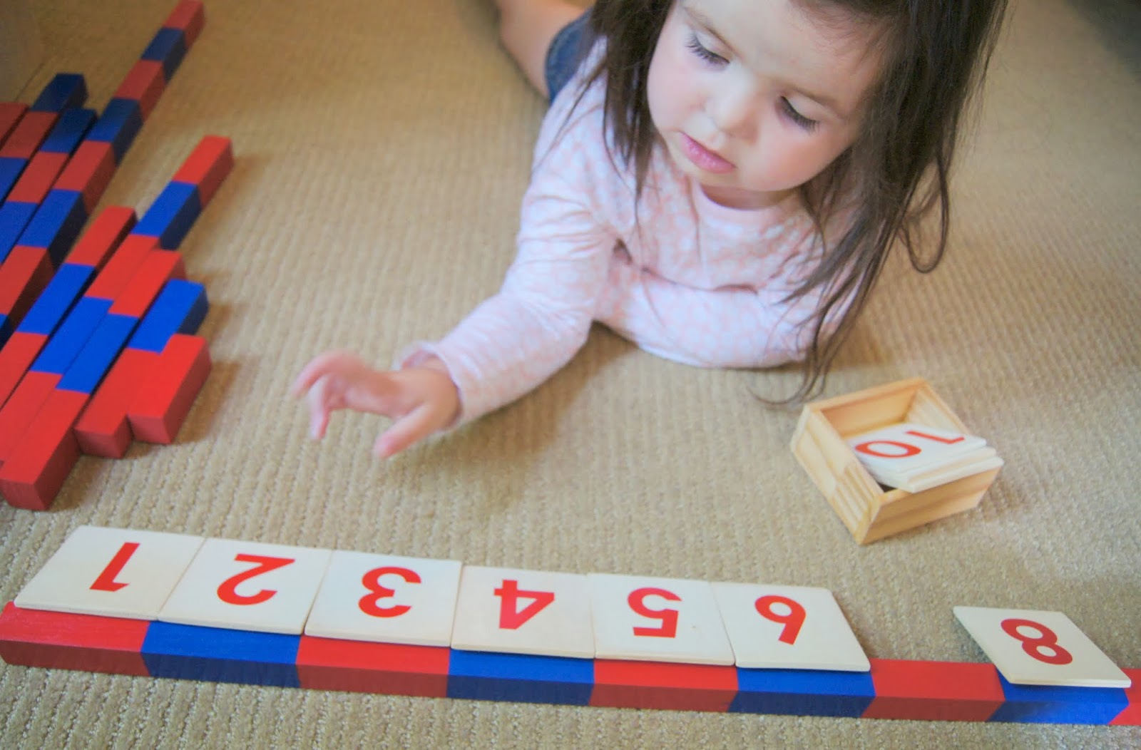 DIY Montessori Numbered Rods & FREE Printable Cut List - "Making ...