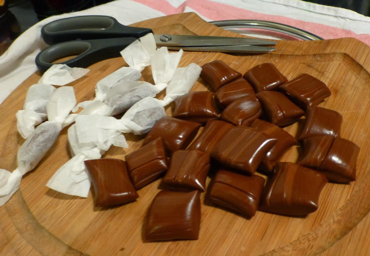 SiliconeMoulds.com Blog: Chocolate Baileys Salt Water Taffy Candies ...