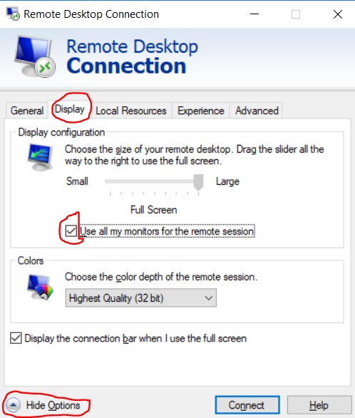 "Hope" is a key to achieve big things: Multiple monitors in Remote ...