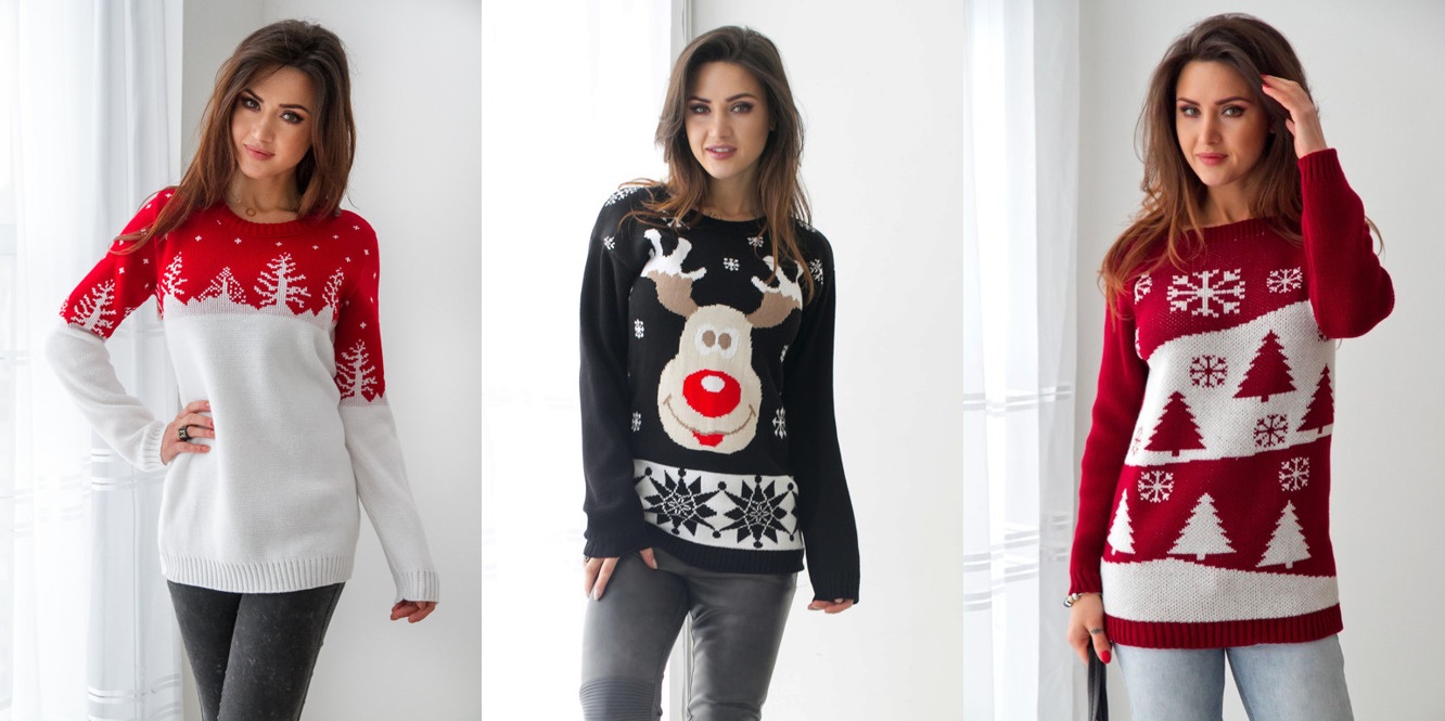 life polish girl: Swetry i bluzy w świątecznym klimacie