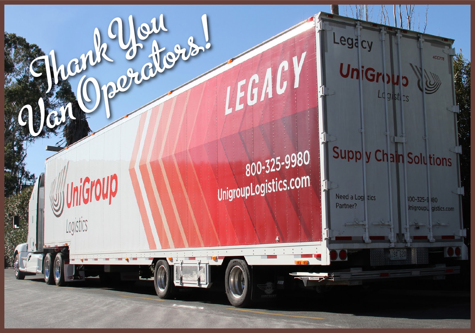 Legacy: It's Van Operator Appreciation Week!