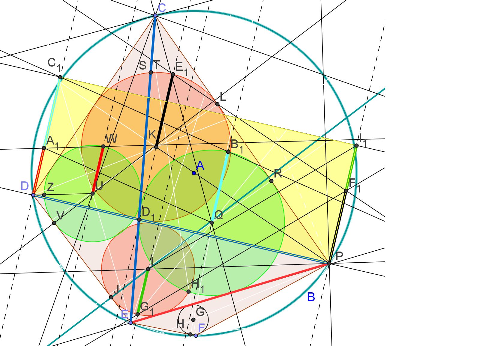 Teoremas de geometría: Teoremas de Mikami y Kobayashi