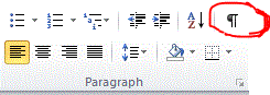 Mengenal Tanda Tanda pada Paragraf Mark pada MS. Word - Candra Junie