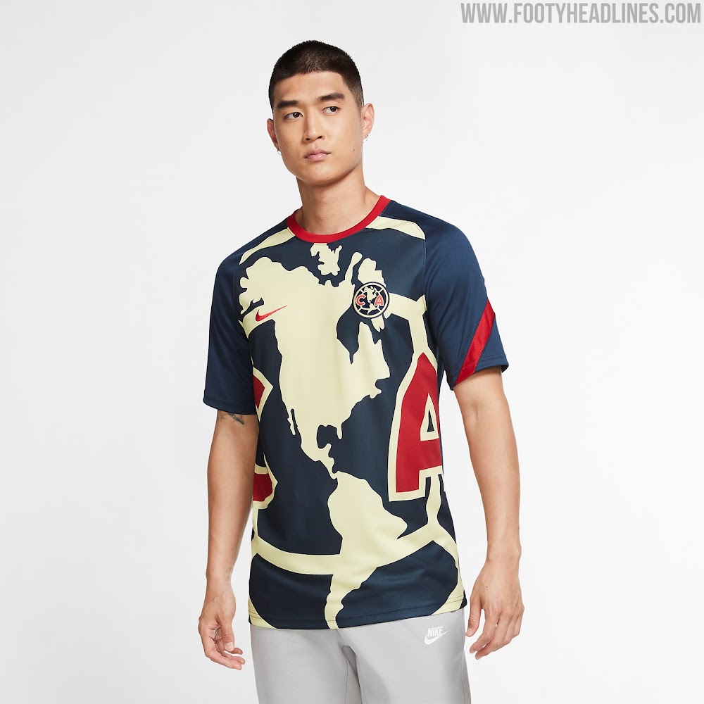 Club America 20-21 Home Kit & Pre-Match Shirt Released - Footy Headlines